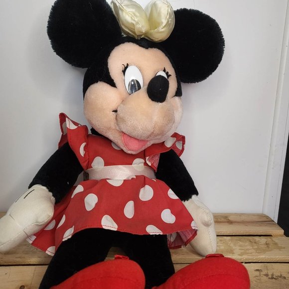 Applause | Toys | Vintage Disney Applause Minnie Mouse 6 Plush Stuffed ...